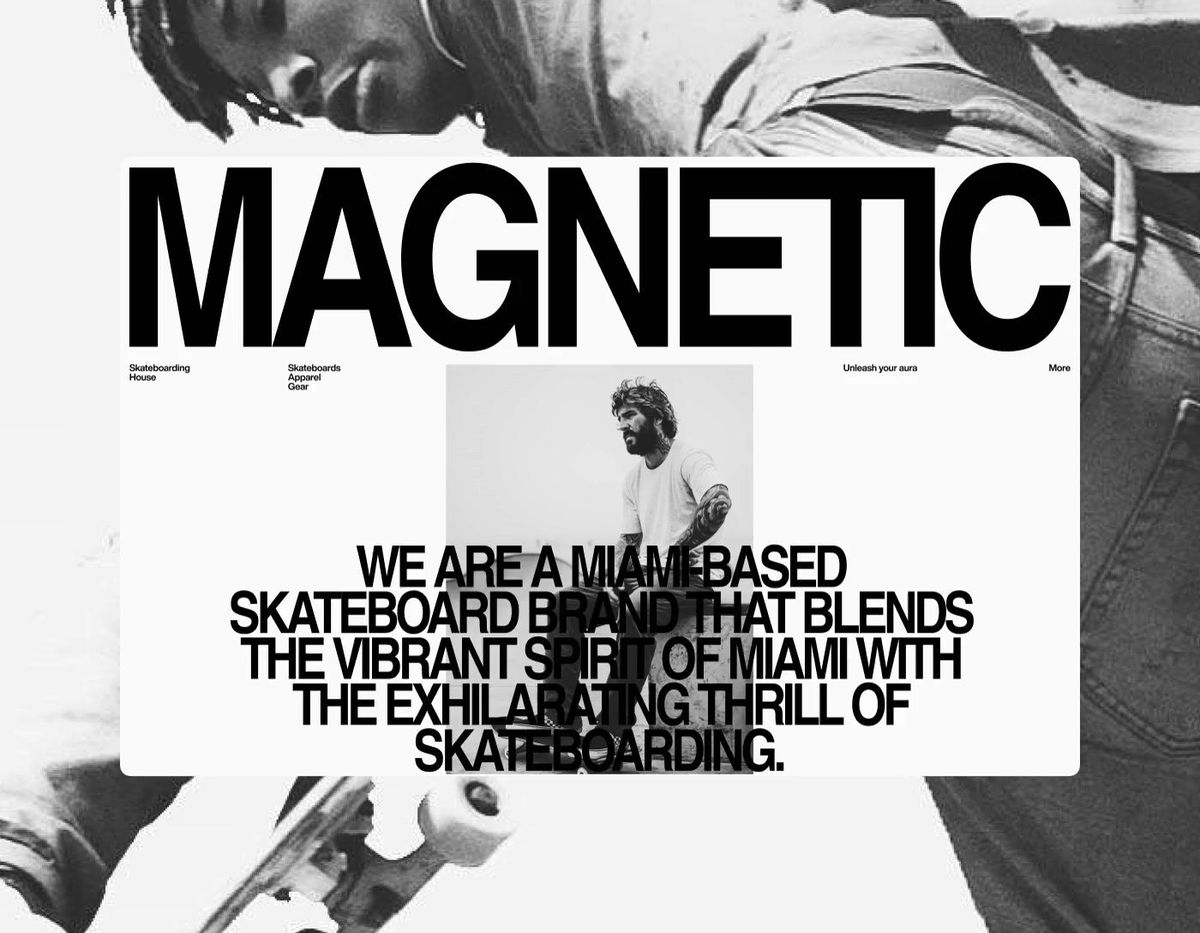 Magnetic — Skateboarding House By Bastien Allard On Todays Design