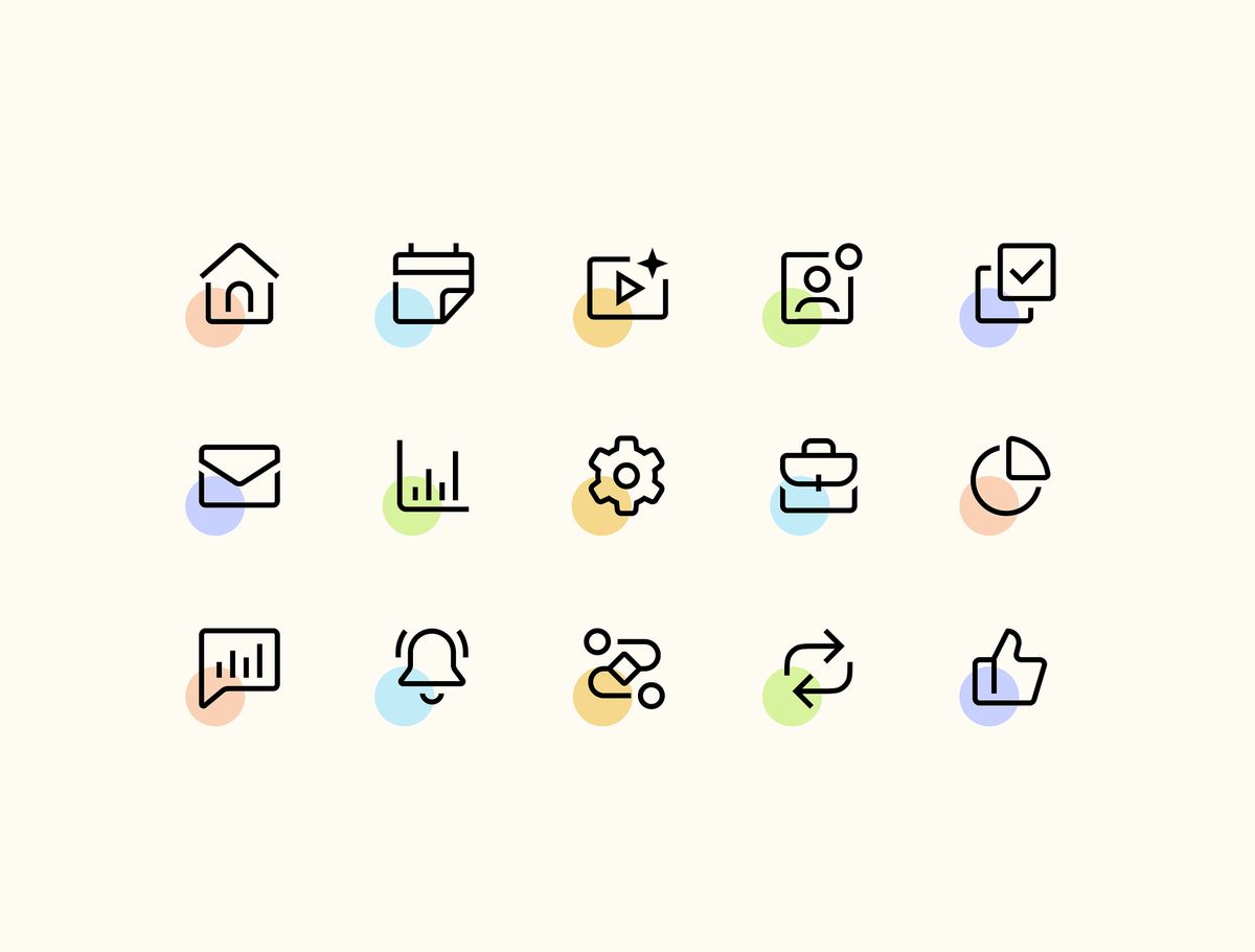 Apollo.io Icons by Dmitri Litvinov on todays.design