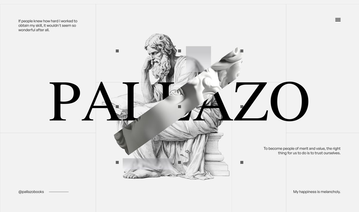 Pallazo Books by Pedro Brands on todays.design